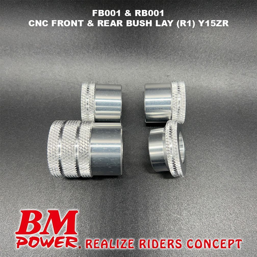 Y15ZR Y16ZR Y15 Y16 BM POWER R1 CNC LAY WHEEL BUSH SET [ FRONT BUSH ...