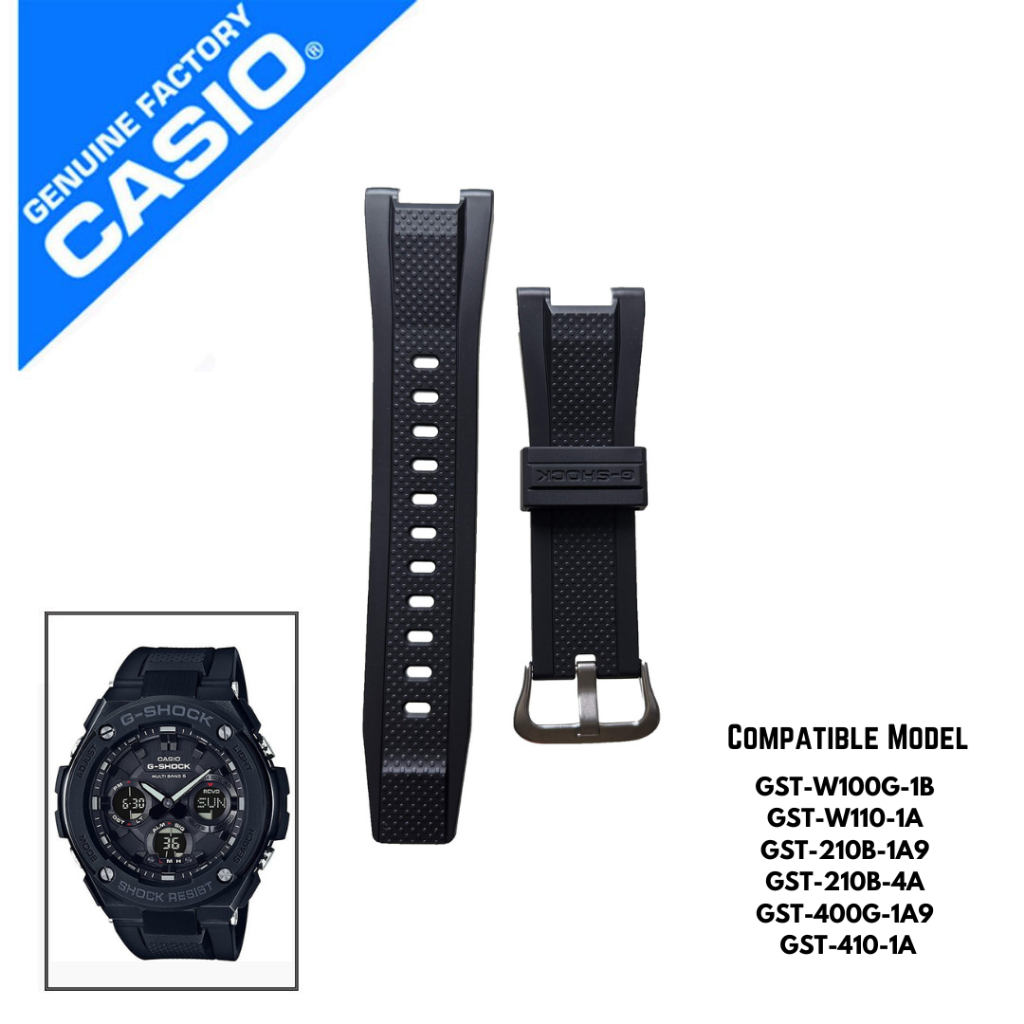 ORIGINAL Band Bezel G-Shock Steel GST-W100 GST-B100 GST-W110 GST-210B ...