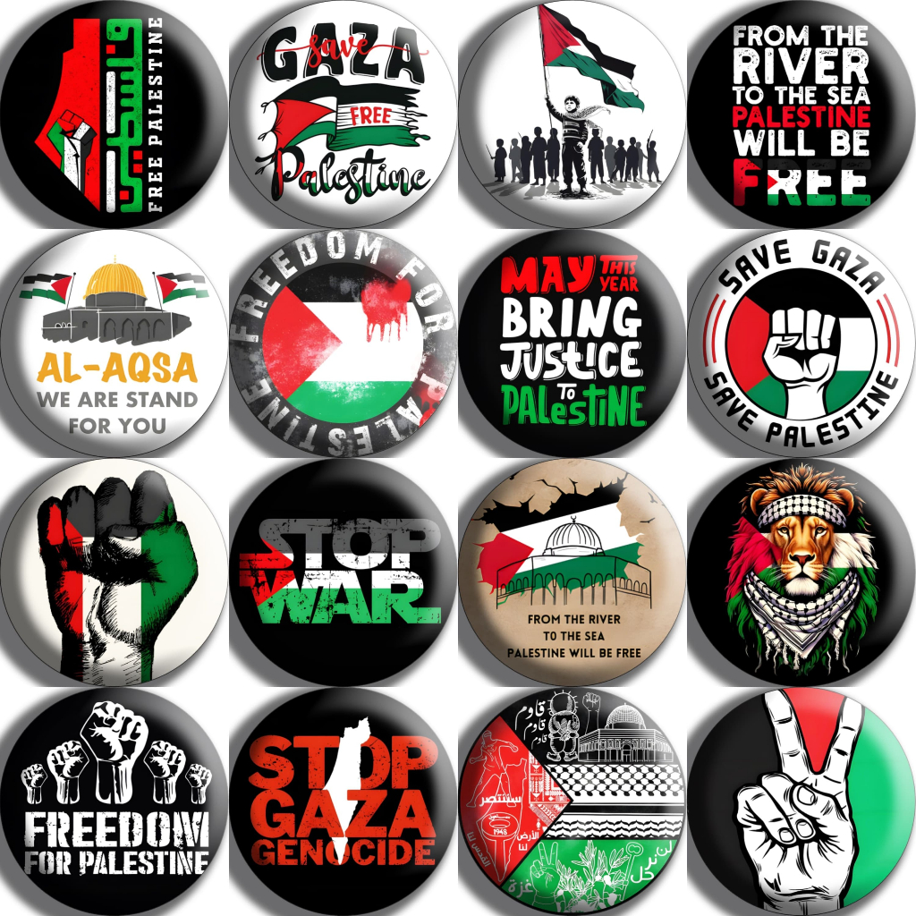 Palestine Badge Button Size 44 mm | Shopee Malaysia