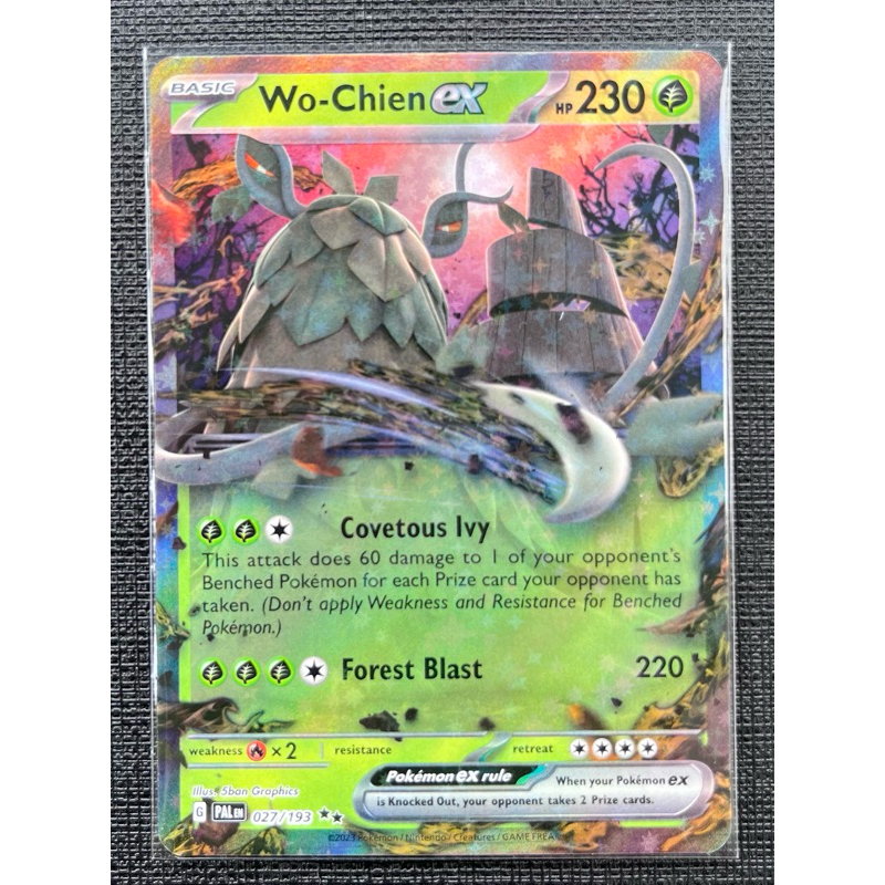 Wo-chien ex 027/193 Paldea Evolved | Shopee Malaysia