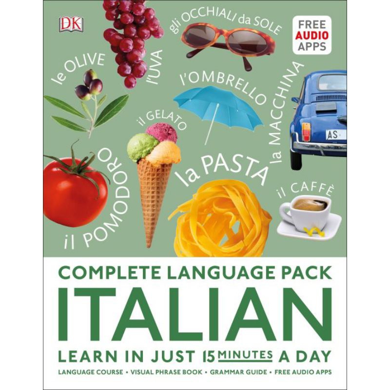 (100% Original) DK Complete Language Pack Italian : Learn in Just 15 ...