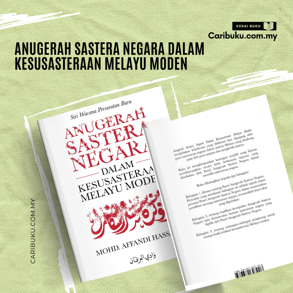 Anugerah Sastera Negara Dalam Kesusasteraan Melayu Moden | Pelita ...