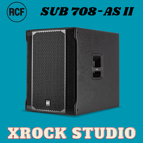 RCF SUB 708-AS II 18" Active Subwoofer ( SUB708ASII / SUB 708 AS ...