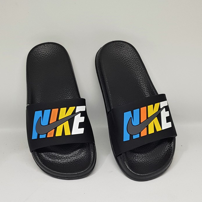 Mary- New Colorful Nike Kid Slide Sandal Kasut Selipar Budak | Shopee ...