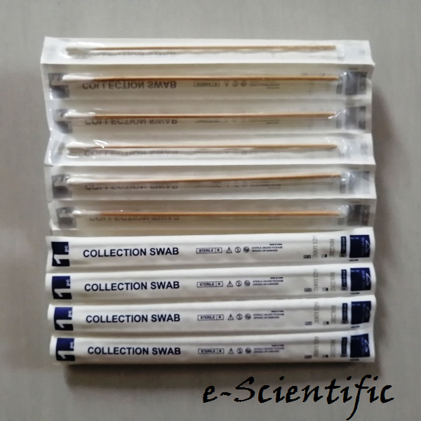 [BULK] Cotton Swab with Wooden Stick, Sterile, Individual Pack (500pcs ...