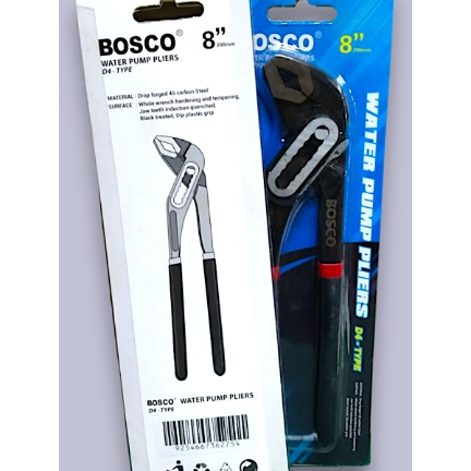 READY STOCK M'SIA BOSCO WATER PUMP PLIER CARBON STEEL (D4-TYPE ...