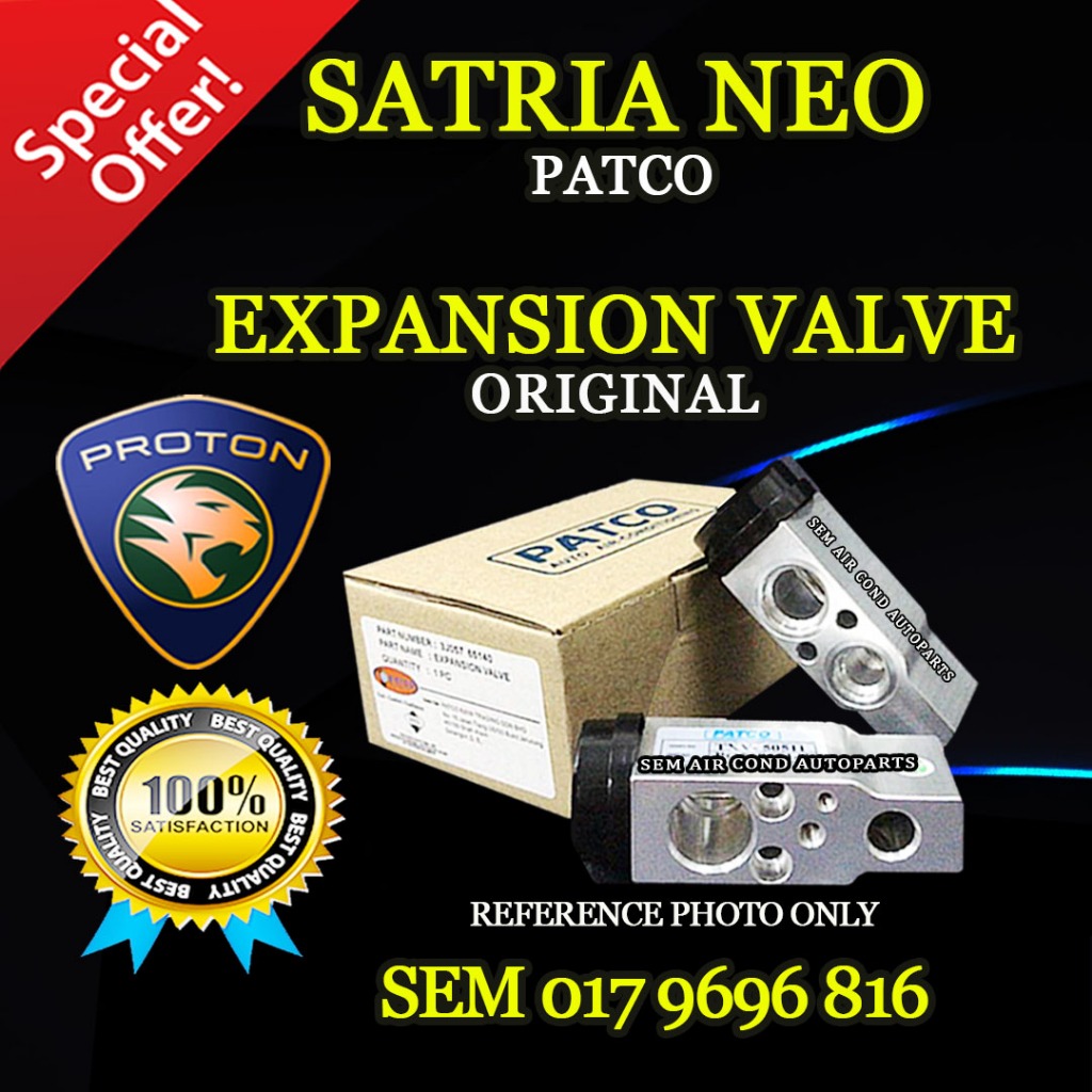 PROTON SATRIA NEO ORIGINAL PATCO EXPENSION VALVE/ EXPANSION VALVE (CAR ...