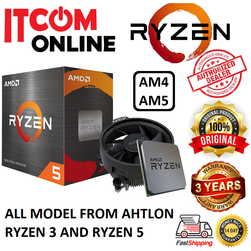 AMD ATHLON 3000G RYZEN 3 3200G 4100 5 3000G 3200G 5500 5600 5600G 5600X ...
