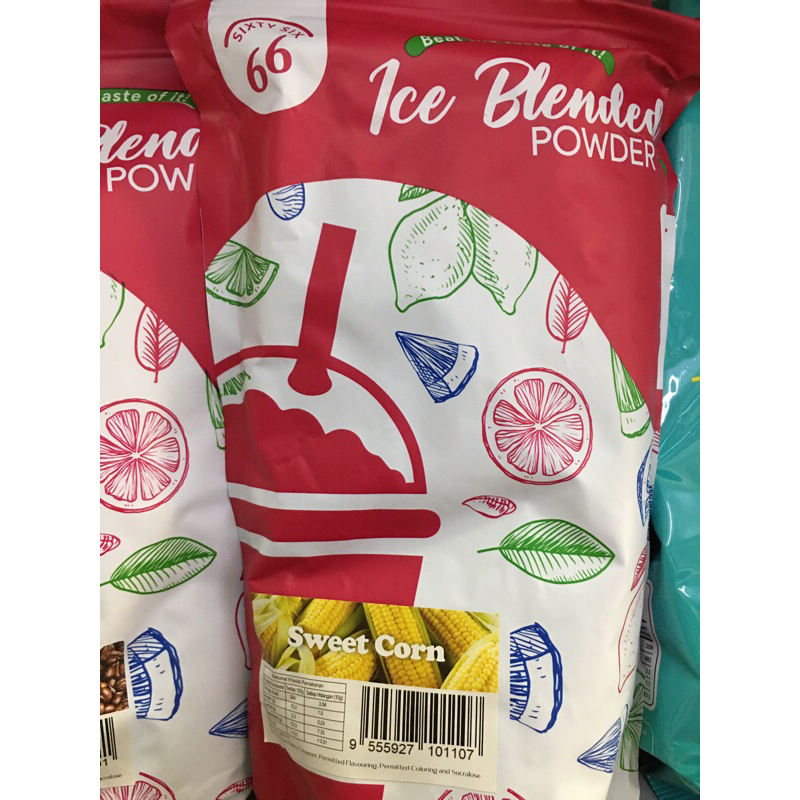 66 Sixty Six Viral Ice Blended Powder Serbuk Air Balang 1kg / 500g ...