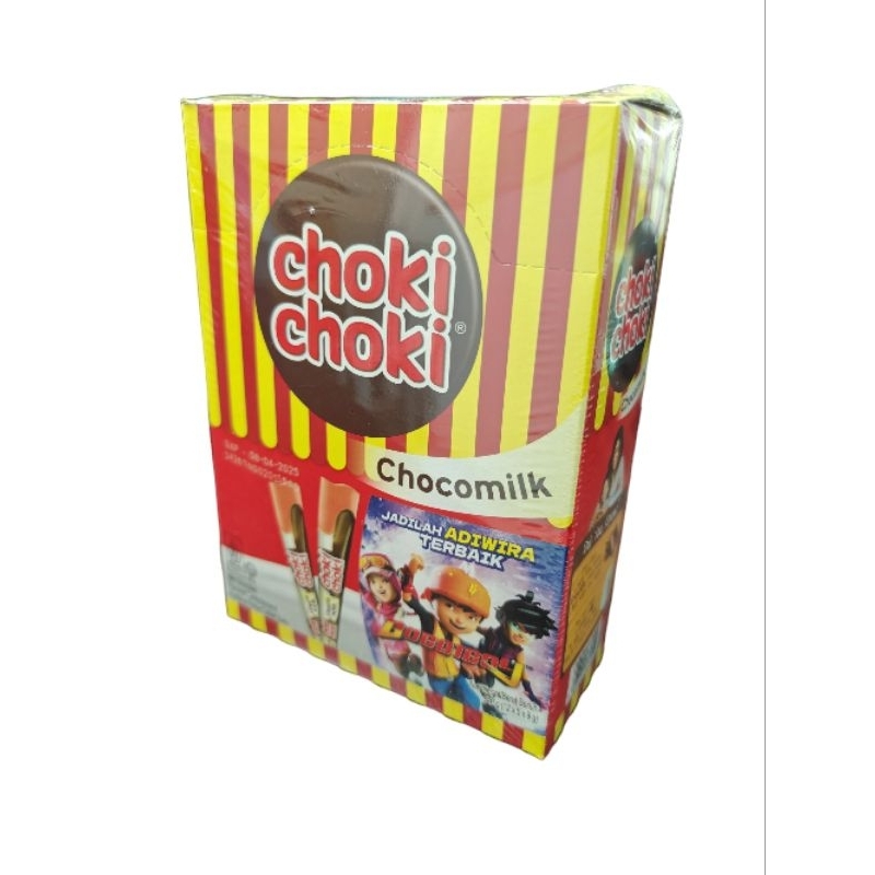 [TKM] Choki Choki CHOCO MILK (540g Box) 12 Pkt x (5's x 9g) | Shopee ...