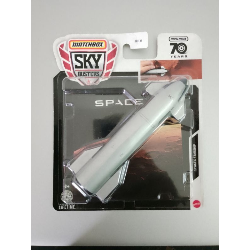 Matchbox Sky busters SpaceX Starship | Shopee Malaysia