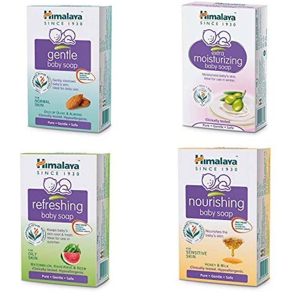 Himalaya Baby Soaps - New Stock - 75g - Extra Moisturizing Baby Soap ...