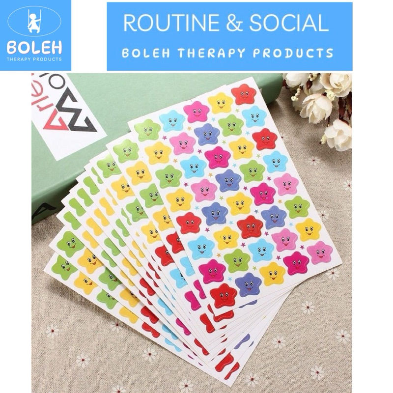 BOLEH Behavior Management Sticker, 10 Sheets or 400pcs Sticker, Reward ...