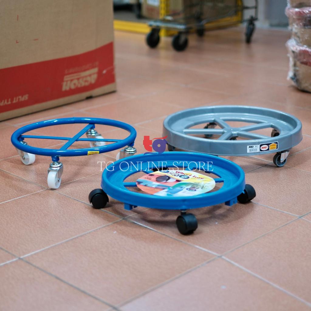 Gas Roller Base / Gas Stand / Gas Cylinder Tank Mover ( Iron / PVC ...
