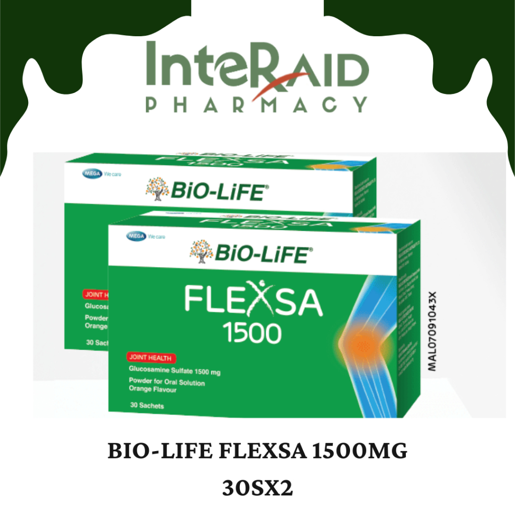 BIO-LIFE FLEXSA SULFATE 1500MG 30SX2 | Shopee Malaysia