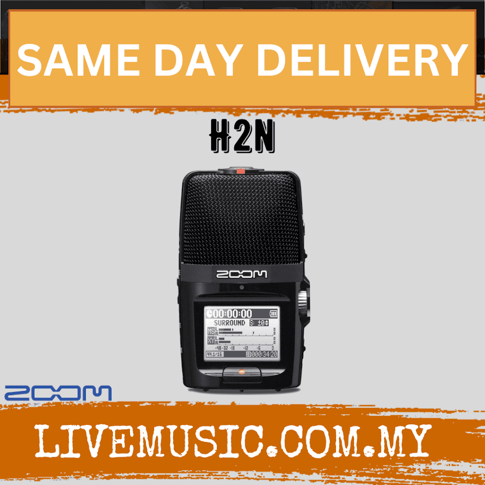 Zoom H2n - Handy Recorder (H-2n/H 2n) | Shopee Malaysia
