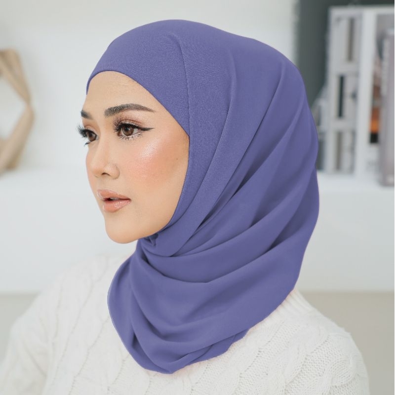 SHAWL INNER TALI / INSTANT SHAWL WITH INNER | Shopee Malaysia
