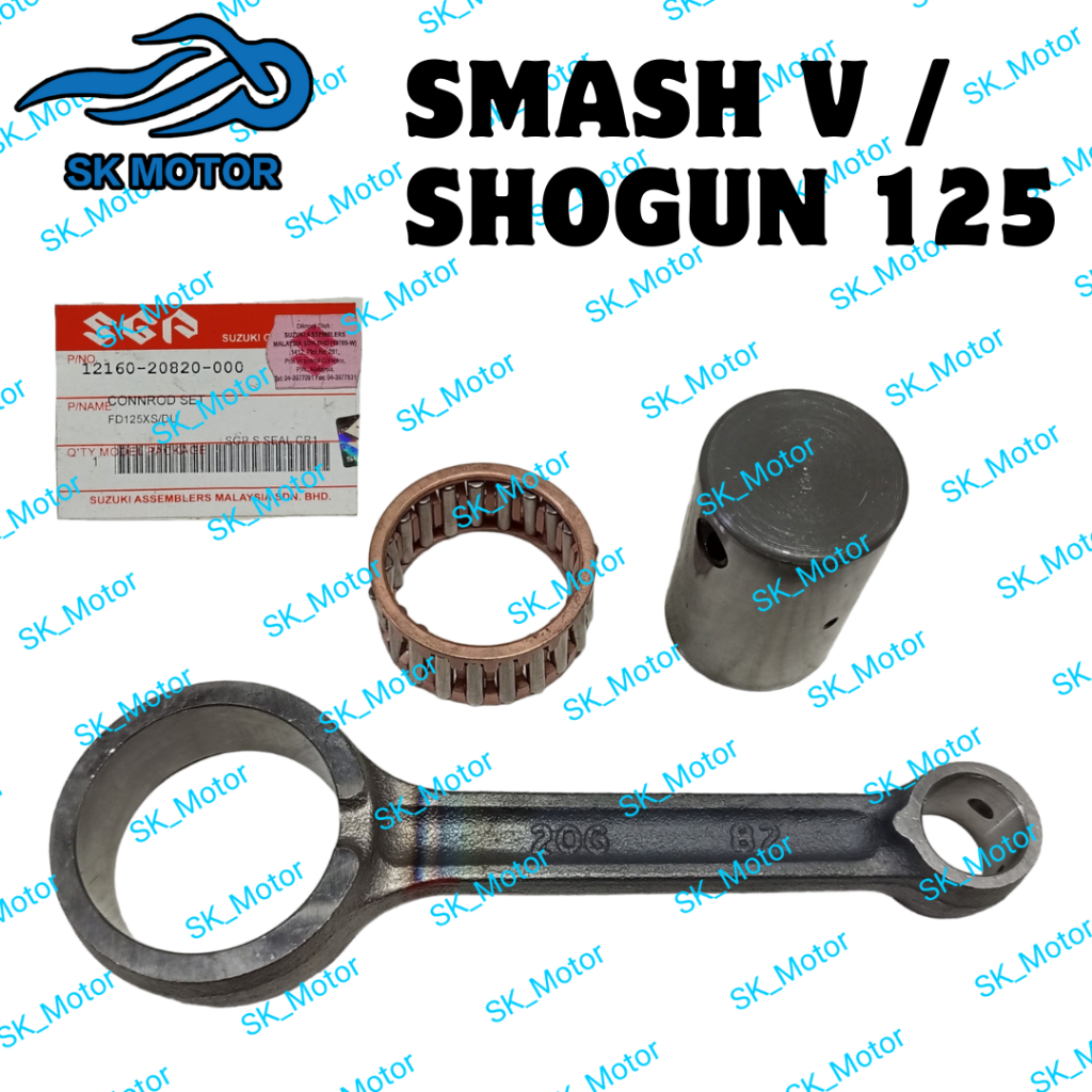 TKRJ Suzuki SMASH V / SHOGUN 125 Original Connecting Rod Set Con Rod ...