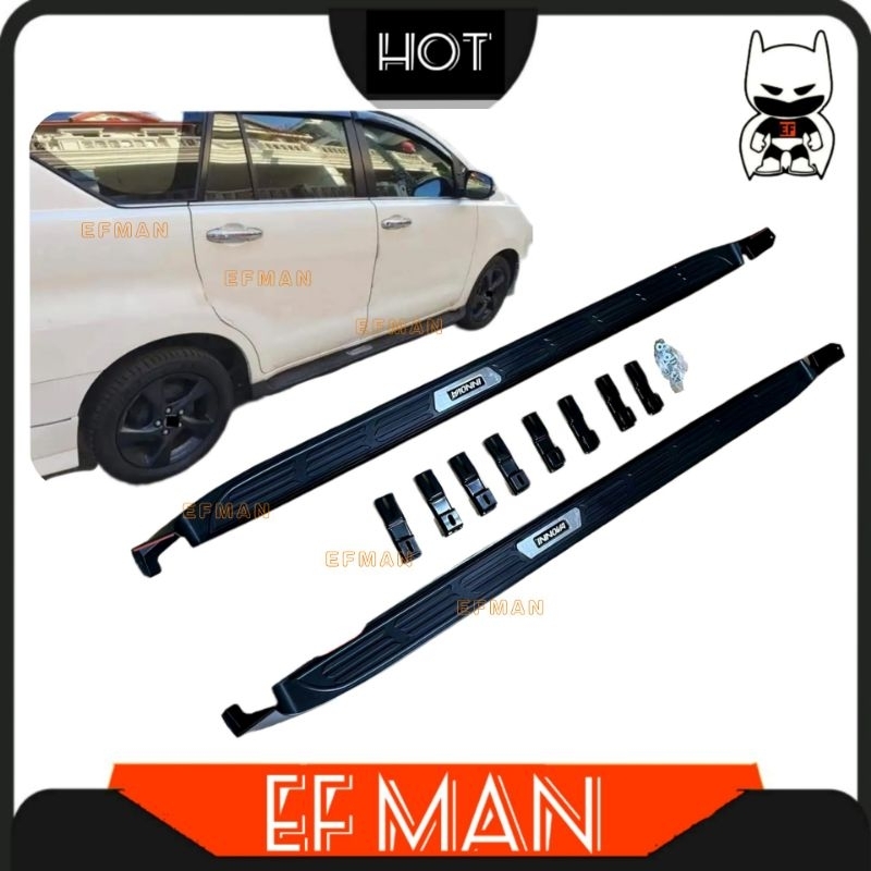 TOYOTA INNOVA 2023 ZENIX RUNNING BOARD SIDE STEP V1 V2 FOOT STEP PINJAK ...