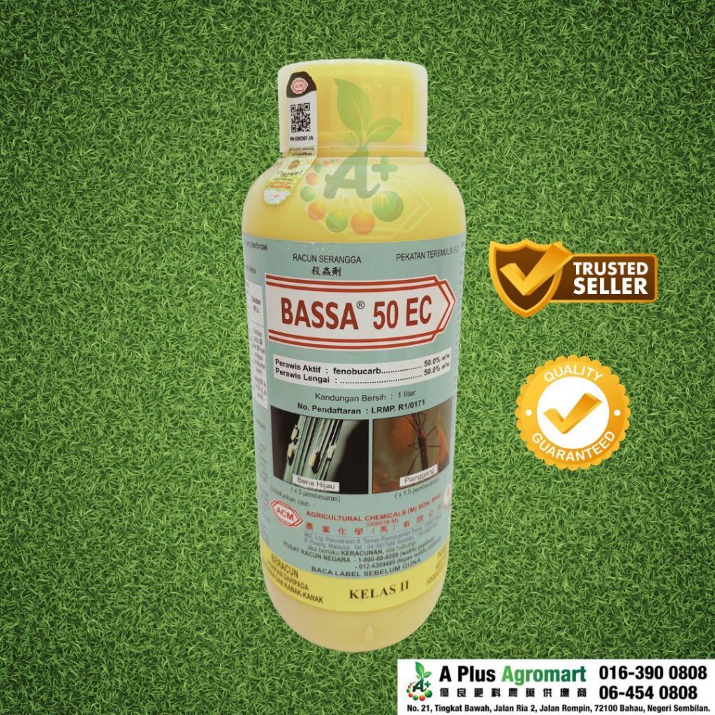 Racun Serangga Fenobucarb 50% BASSA 50EC (1 liter) | Shopee Malaysia