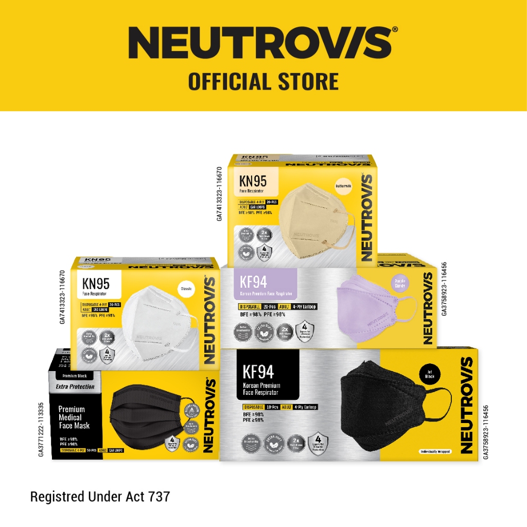 Neutrovis Breathe Easy Mask Bundle | Shopee Malaysia