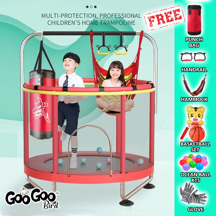 GooGoo Bird Trampoline Jumper Indoor Outdoor Children Bouncer Jumping ...