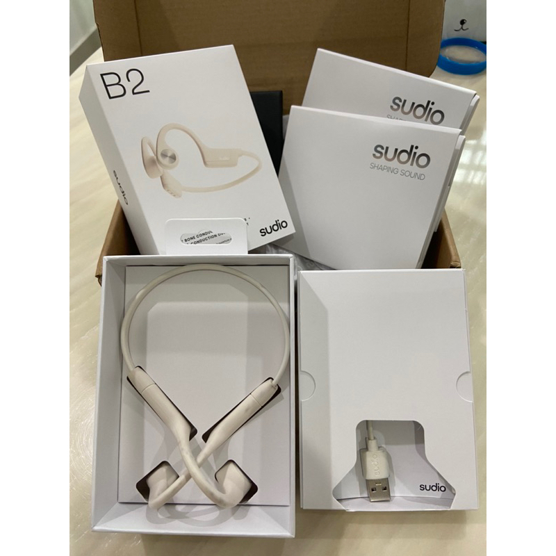Sudio B2 - Flex Fit Bone Conduction Headphones (With Leather Free Gift) | Shopee Malaysia