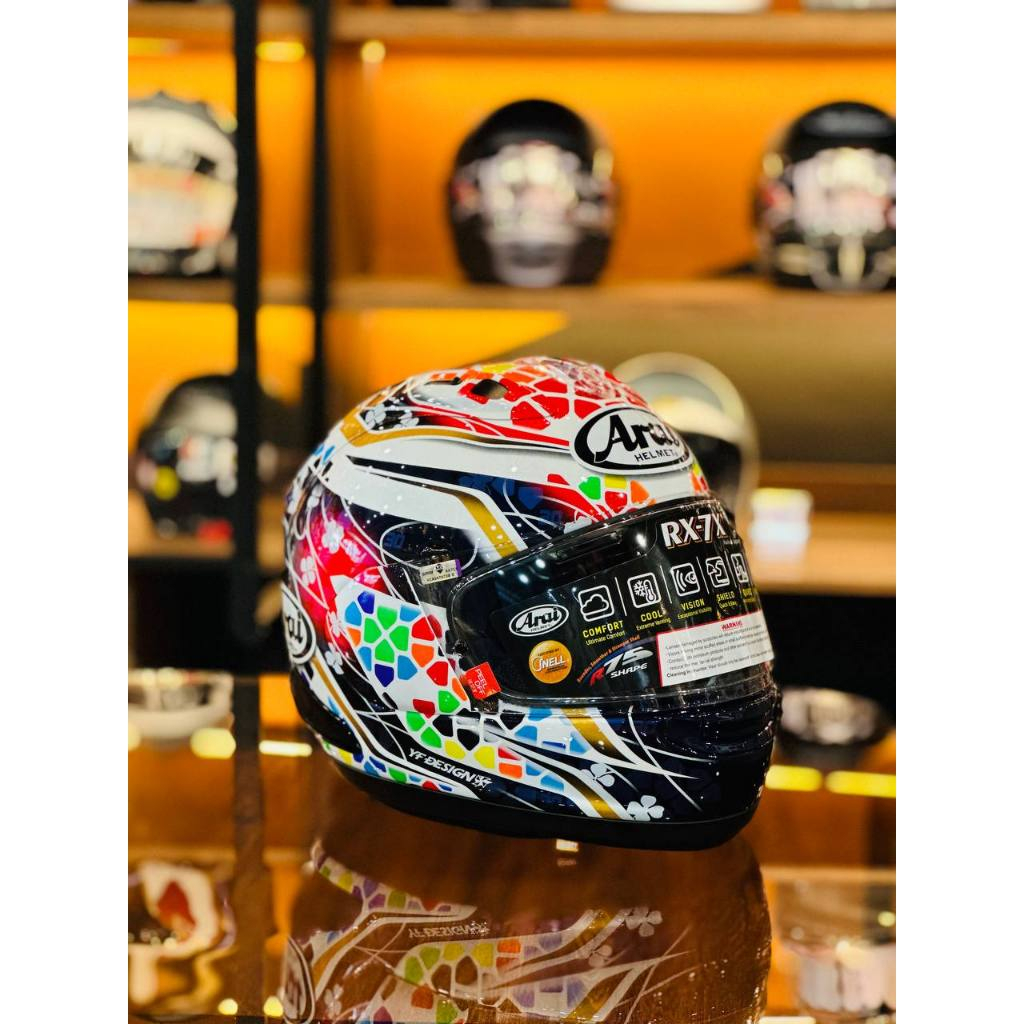 ARAI Rx7x Nakagami Gp-2 100% Original Made In Japan Full Face Helmets ...