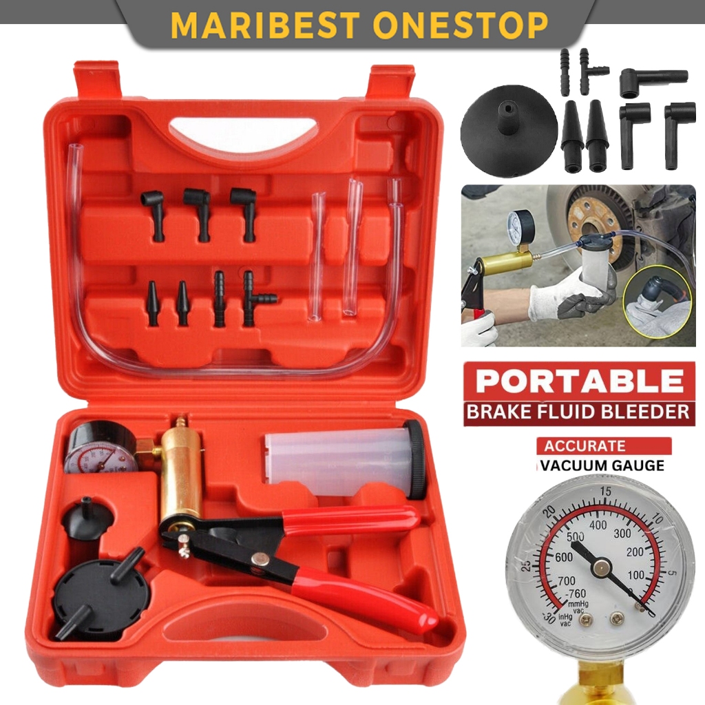 Brake Bleeder Hand Held Vacuum Oil Change Tools Automotive Vacum Vacuum ...