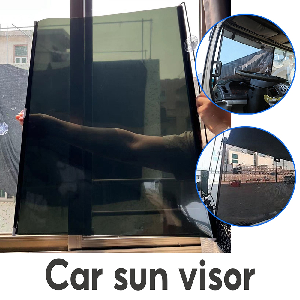 Four seasons car family car windshield retractable sunshade thermal ...