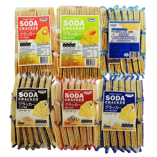 SANWA ASSROTED FLAVOR SODA CRACKER 21 PACKETS | Shopee Malaysia