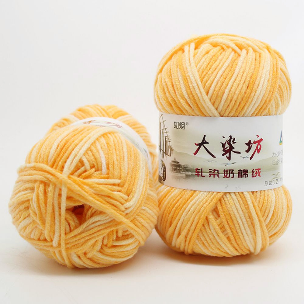 5ply Yarn(Mix) Crochet Knitting Yarn 5 Ply Milk Cotton Benang Kait/Yarn ...