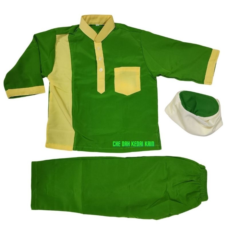 BAJU UNIFORM PASTI LELAKI BERSAMA KOPIAH | Shopee Malaysia