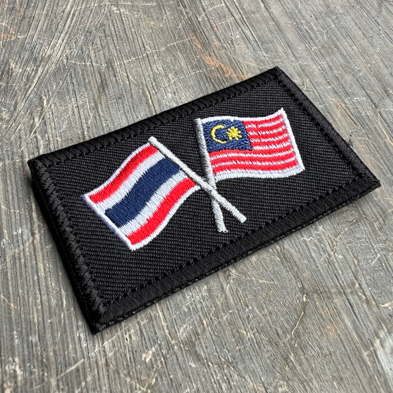 Flag Malaysia Thailand Embroidered | Shopee Malaysia
