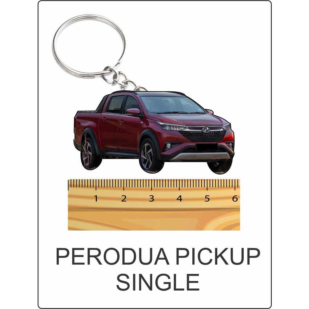 perodua pickup 2d keychain | Shopee Malaysia