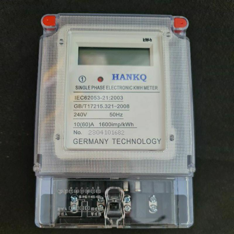 Hankq 10/60A Single Phase Digital KWH Meter | Shopee Malaysia