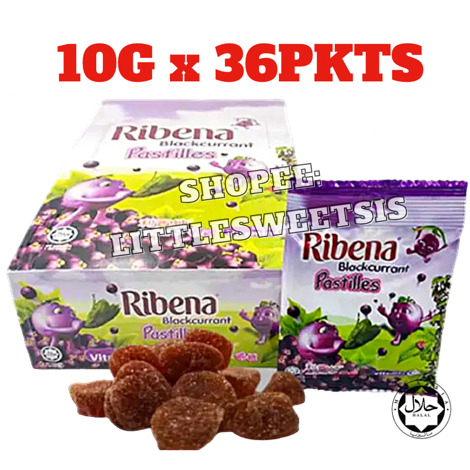 RIBENA PASTILLES GUMMY CANDY [10G x 36PKTS] | Shopee Malaysia