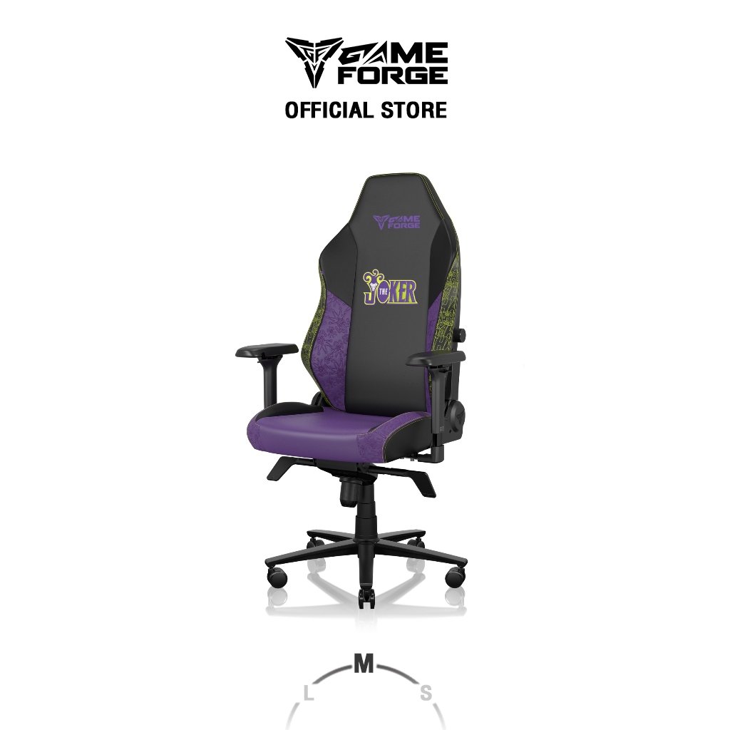 GameForge Gaming chair Ergonomic office chair Kerusi — joker | Shopee ...
