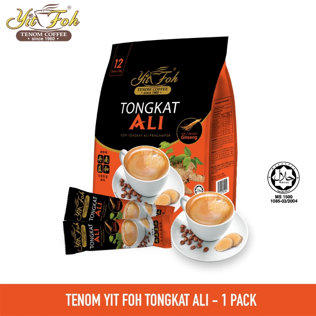 YIT FOH TENOM SABAH COFFEE - KOPI C/HOJICHA/MATCHA LATTE/TONGKAT ALI ...