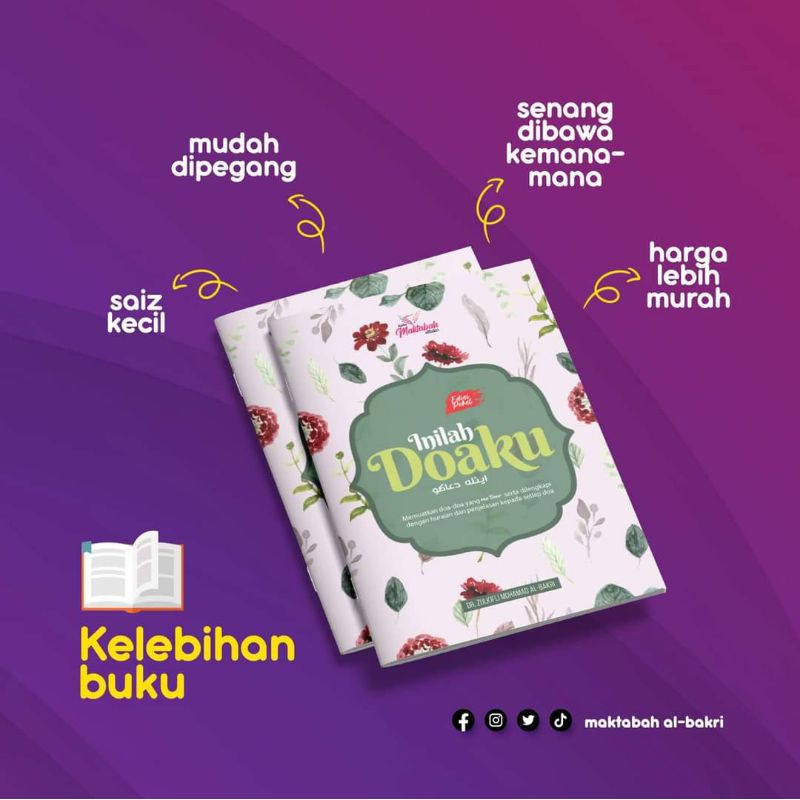 Buku Inilah Doaku (saiz poket) - Dr. Zulkifli Mohamad Al-Bakri | Shopee ...