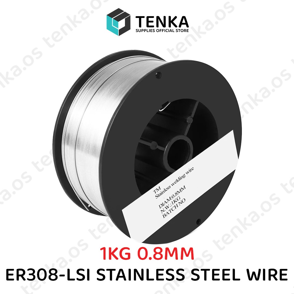 TENKA ER308LSi 0.8MM 1KG STAINLESS STEEL MIG CO2 GAS WELDING WIRE Roll | Shopee Malaysia