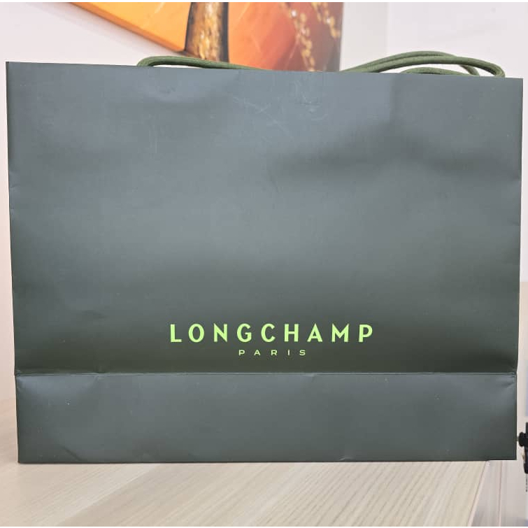 Original Longchamp Paper Bag | Shopee Malaysia