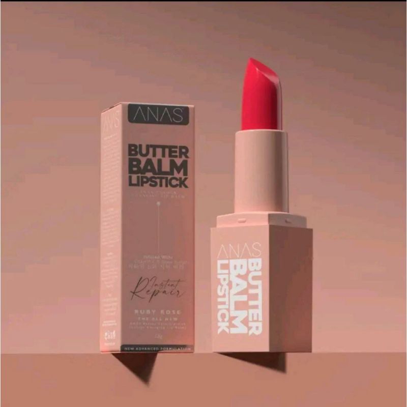 READY STOCK! ANAS BUTTER BALM LIPSCTICK WITH SHEA BUTTER AND VITAMIN E ...