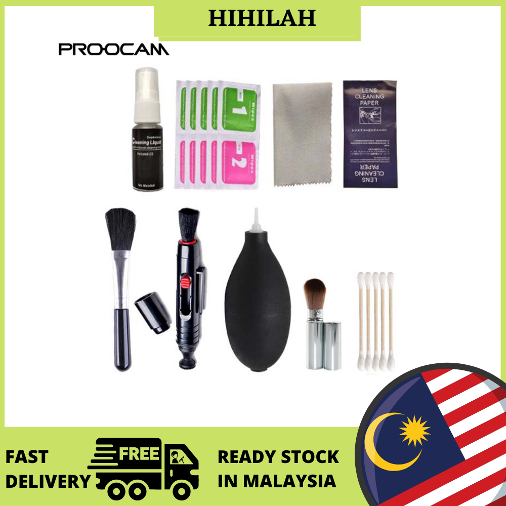 🔥ready Stock🔥proocam 9n 9 In 1 Kits Cleaning Tools Equipment For Camera