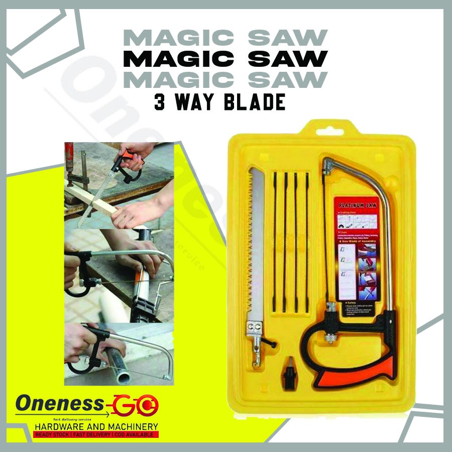"PECKER - 3 WAY BLADE MAGIC SAW" - 6 PIECES | Shopee Malaysia