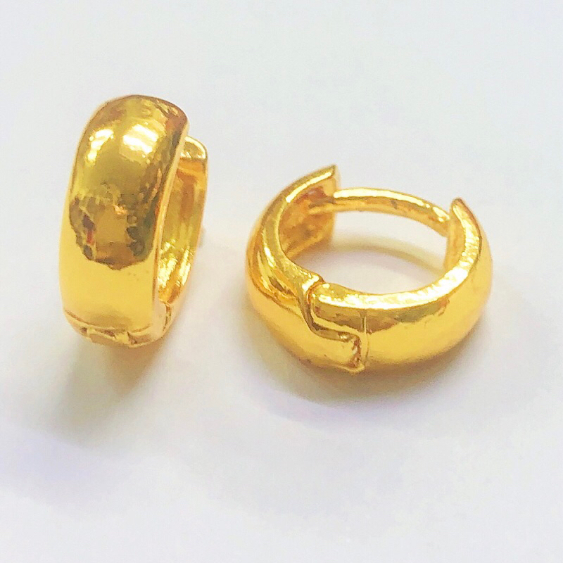 * READY STOCK * Subang Emas Korea Subang Bangkok Subang Earrings Gold ...
