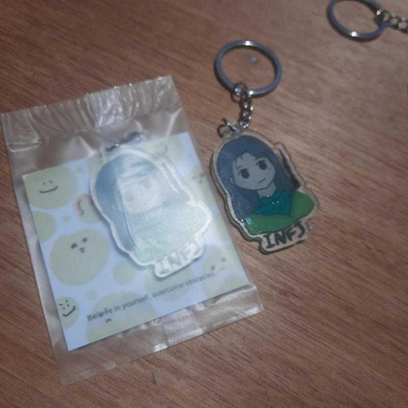 MBTI KEYCHAIN ENFP INFP ENFJ INFJ ENTJ INTJ INTP ENTP | Shopee Malaysia