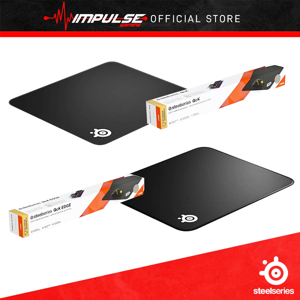 Steelseries Qck / Qck Edge Mousepad - XXL / XL Large Cloth Series - Optimized For Gaming Sensors ...