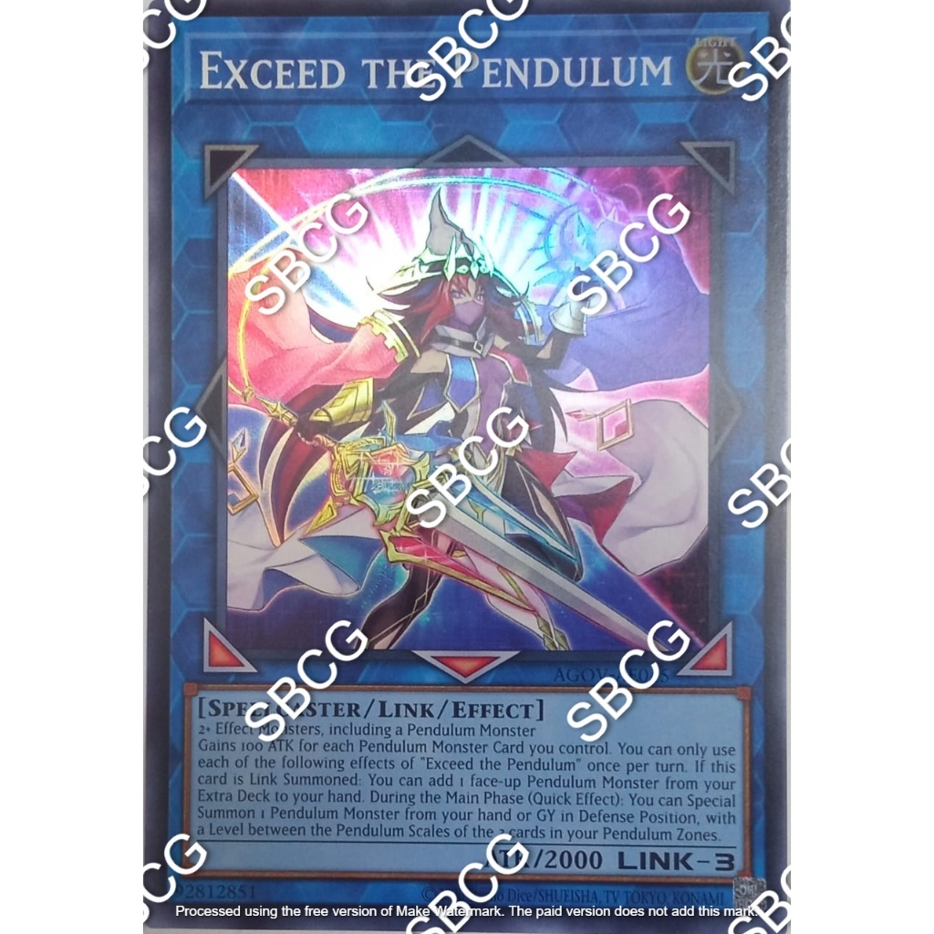 Age of Overlord "Exceed the Pendulum" ( AGOV -AE045 ) | Shopee Malaysia