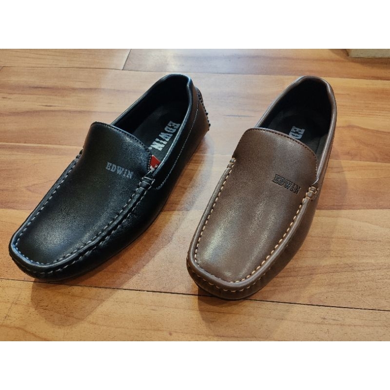 EDWIN CASUAL SHOE SLIP ON E30377 | Shopee Malaysia